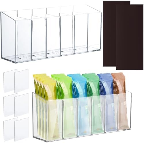 Amazon.com - Water Drink Packet Holder - 2 PCS Tea Bag Organizers, 8 ...