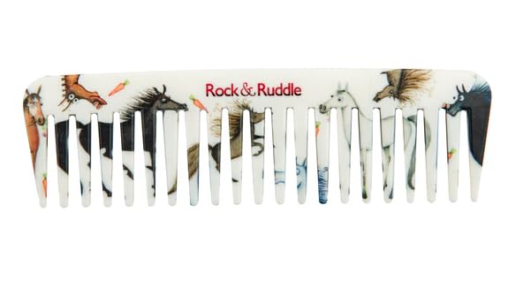 Rock & Ruddle Wide Tooth Comb | Perfect for Detangling Wet Hair and ...