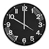 Buy TEKCOOL Digital Wall Clock 12" Silent Quartz Decorative Latest Non ...