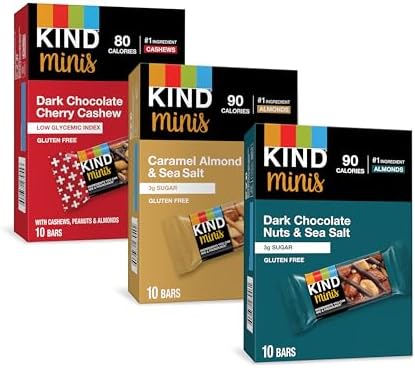 Amazon.com: KIND ZERO Added Sugar Bars, Variety Pack, Dark Chocolate ...