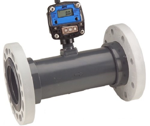 GPI TM400-F-GX TM Series Water Meter, 150# ANSI Fittings, 4-20 mA ...