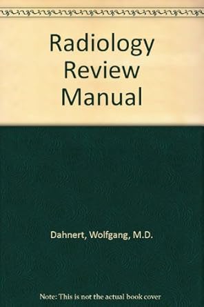 Radiology Review Manual: 9780683023404: Books - Amazon.ca