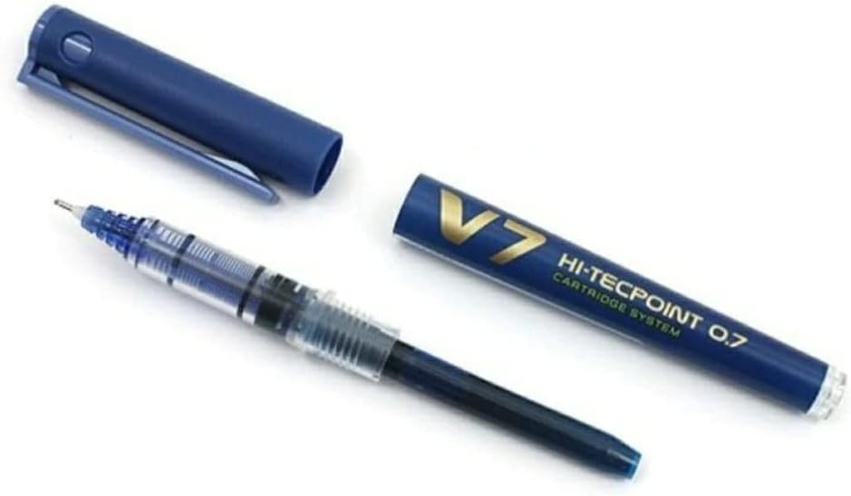 Pilot Hi-Tecpoint V7 RT 0.7mm Fine Point Pure Liquid Ink Retractable ...