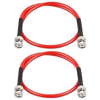 Amazon.com: MOOKEERF BNC Male to BNC Male Coaxial Cable 50 ohm Ultra Low Loss RG8X Coax Cable ...