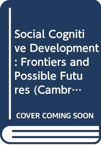 Amazon.com: Social Cognitive Development: 9780521236874: Flavell, John ...