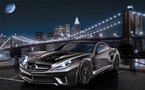 papermoon Manhattan Car II Non-Woven Photo Wallpaper Digital Print ...