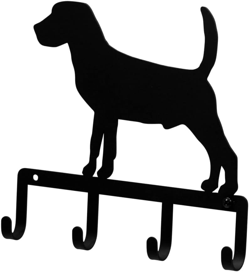 Amazon.com: Village Wrought Iron Beagle Dog Key Holder Key Hooks : Home ...