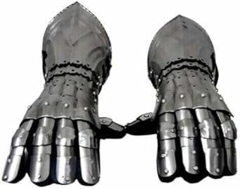 Amazon.com: ANTIQUE AURA 18GA Steel Medieval Knight Late Gothic Finger ...