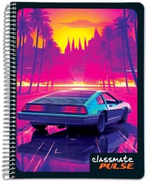 Classmate Pulse Single Subject Spiral Notebook - Pack of 4 | Unruled ...