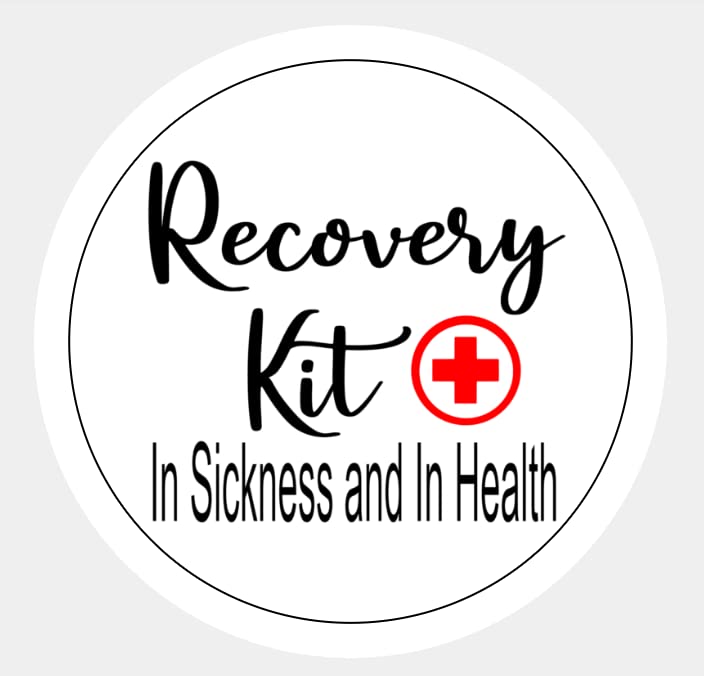 Amazon.com: Recovery Kit Hangover Kit Stickers, Bachelor Bachelorette ...