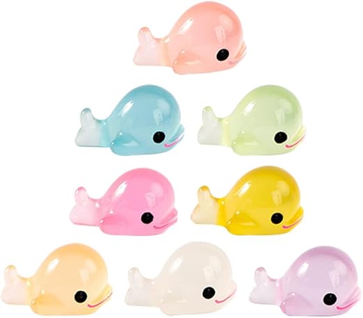 Amazon.com: Sosoport 60 Pcs Luminous Ornaments Animal Models Tiny Seal ...