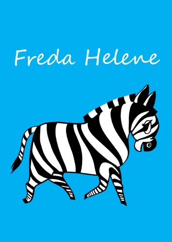 Buy Malbuch / Notizbuch / Tagebuch - Freda Helene: DIN A4 - blanko ...