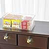 Amazon.com: ZEXALOR Clear Plastic Storage Bin with Lid, Organizer for ...