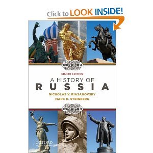 A History of Russia (text only) 8th (Eighth) edition by N.Riasanovsky,M ...
