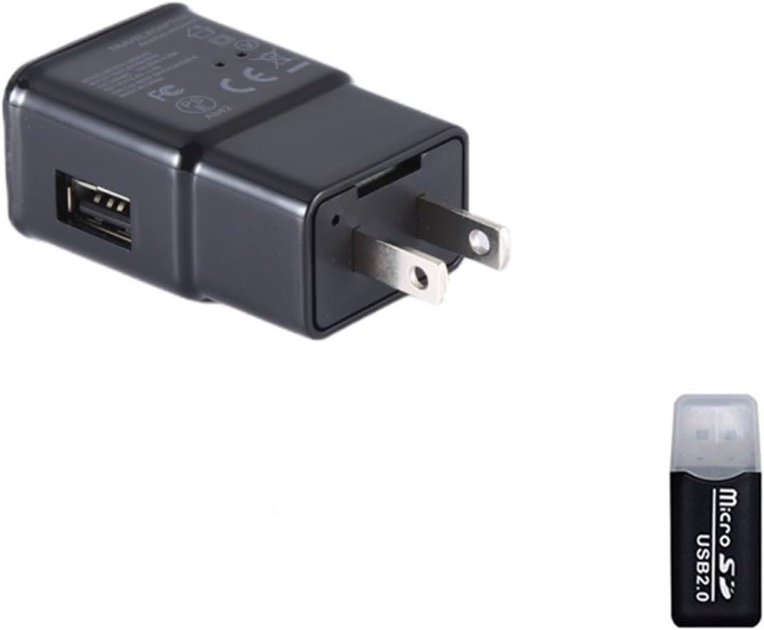 VISKEE 1080P Mini Surveillance Cameras Wall Plug With Wifi Charger USB ...