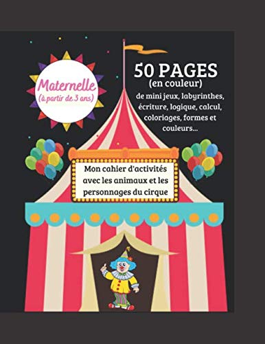 Amazon.in: Buy Cahier d'activités animaux du cirque: Cahier de vacances ...