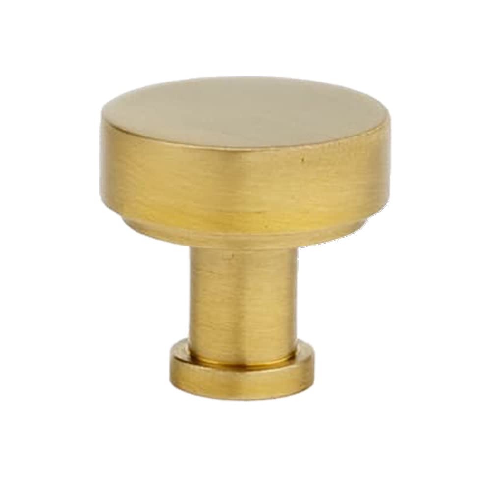 Alno Moderne Collection 3/4" Knob - Satin Brass - Amazon.com