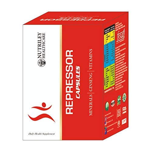 CRD Ayurveda Repressor Multivitamin Capsules (50 Capsules) : Amazon.in ...