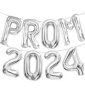 Amazon.com: LHOAVWE Class of 2024 Balloons Silver 16 Inch Class of 2024 ...
