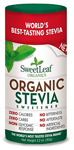 Amazon.com: SweetLeaf Organic Stevia Sweetener Shaker 3.2 oz (Pack of ...