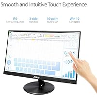 Amazon.com: ASUS VT229H 21.5" Monitor 1080P IPS 10-Point Touch Eye Care ...