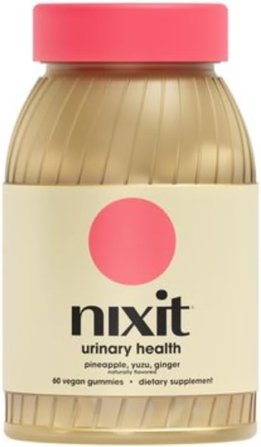 nixit Urinary Tract Health Gummies | 1,000mg D-Mannose | Yuzu & Ginger ...