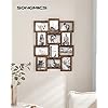 Amazon.com - SONGMICS Collage Picture Frames, 4x6 for Wall Decor Set of ...