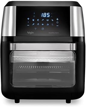 Fritadeira Forno Oven Fry 4 em 1 Elgin 12 Litros 110V - Assa, Frita sem ...