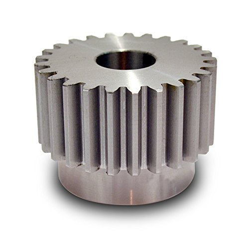 Boston Gear H3224 Spur Gear, 14.5 Pressure Angle, Steel, Inch, 32 Pitch ...