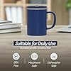 Amazon.com | Copco Iconic 16oz Double Wall Insulated Desk Mug with Lid ...