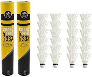Amazon.com: GUANGLU - 12-Pack Professional Duck Badminton Shuttlecocks ...