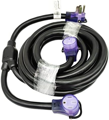 Amazon.com: Parkworld 692095A RV 50 AMP Splitter Extension Adapter ...
