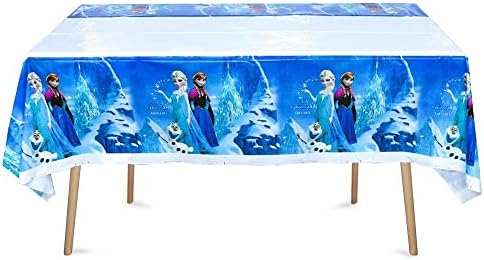 Amazon.com: Unique Disney Frozen 2 Rectangular Plastic Table Cover - 54 ...