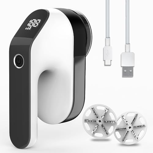 Amazon.co.jp: HOMEASY Pill Remover, Electric Pill Remover, LCD Display ...