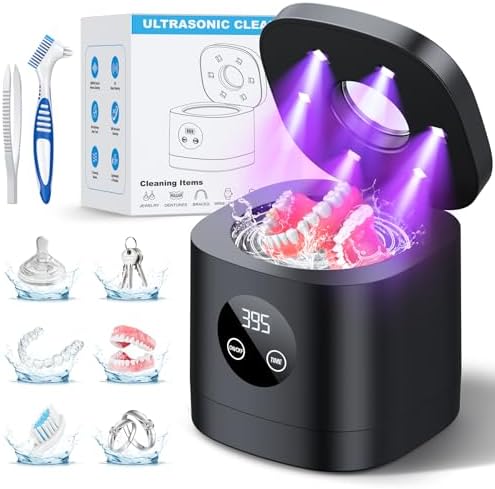 Amazon.com : COBEEK Ultrasonic Retainer Cleaner Machine, 52kHz ...