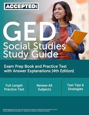 GED Social Studies Study Guide: Exam Prep Book and Practice Test with ...