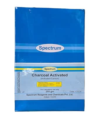 SPECTRUM Charcoal Activated (Activated Carbon) (250GM) : Amazon.in ...