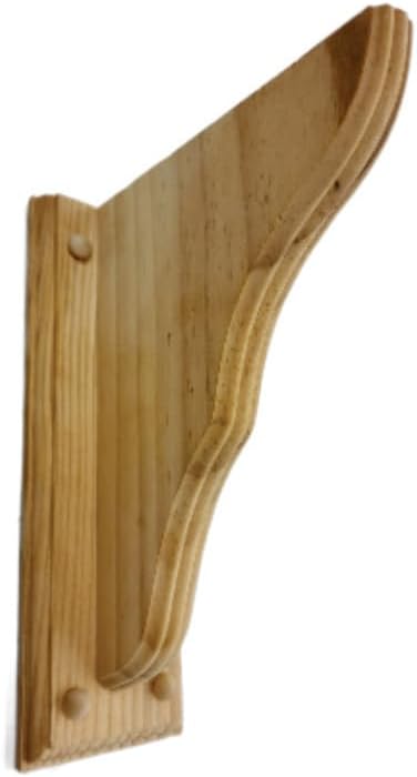 Amazon.com: Wood Bracket - Curved Bracket - 8"D x 11"L (1pc) - Shelf ...