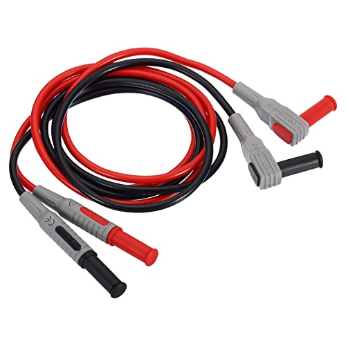 PATIKIL Multimeter Test Lead Set, 1000V/15A 4mm Banana Plug Male to ...
