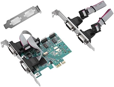 Amazon.com: PCI E 4 Port RS232 Serial Port Card PCI Express Adapter ...