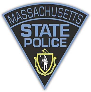 Amazon.com: Mass State Police Vinyl Decal for Car Truck Window Laptop 3 ...