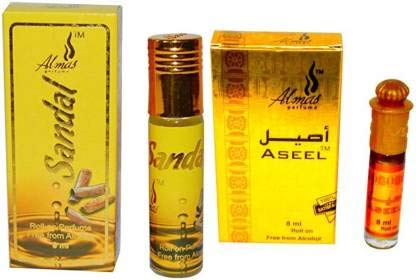 Almas Sandal & Aseel Floral Attar (Sandalwood) : Amazon.in: Beauty