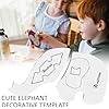 Huasean Lovely Elephant Decor Template, Elephant Sewing Patterns ...