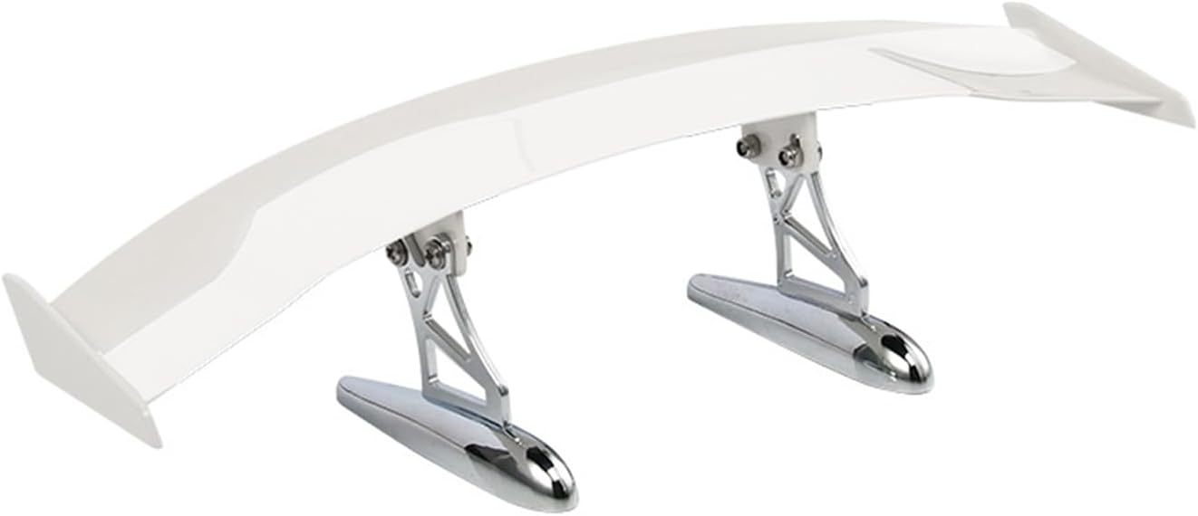 Amazon.com: Carbon Fiber Pattern Car Tiny Tail Wing Spoiler with Screw ...