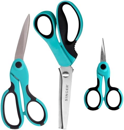 Amazon.com: SINGER ProSeries Scissors Set - 9” Pinking Shears, 8.5 ...