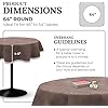Amazon.com: Sanders Classics Taupe Card (Bridge) Table Cover - 64 ...