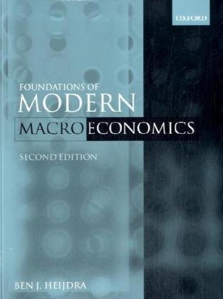 Foundations of Modern Macroeconomics Text & Manual Set: Buy Online at ...