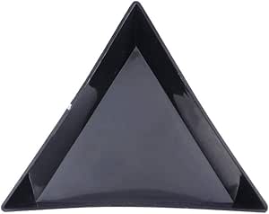 Amazon.com: generic 10Pcs/Set Plastic Triangle Tray, Nail Art ...
