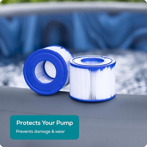 Bestway Lay-Z-Spa Hot Tub Filter Cartridge VI for All Lay-Z-Spa Models ...