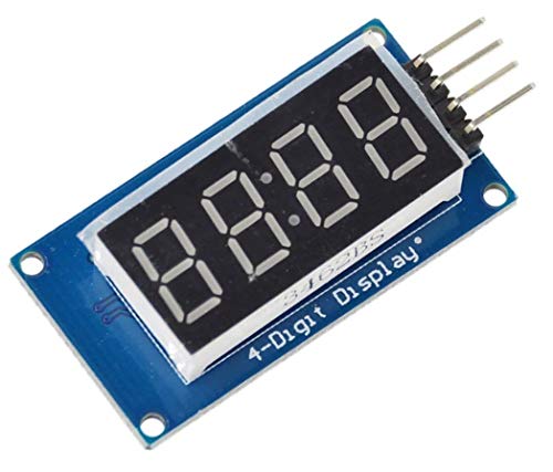 Eatech TM1637 LED Display Module For 7 Segment 4 Bits 0.36Inch Clock ...